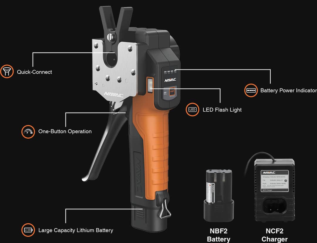 BreakFree® Power Flaring Tool NEF6LM | NAVAC