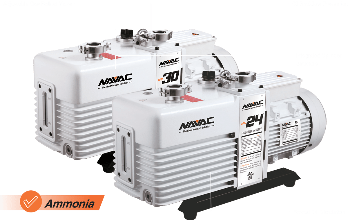 Industrial Vacuum Pump NRD24M & NRD30M | NAVAC