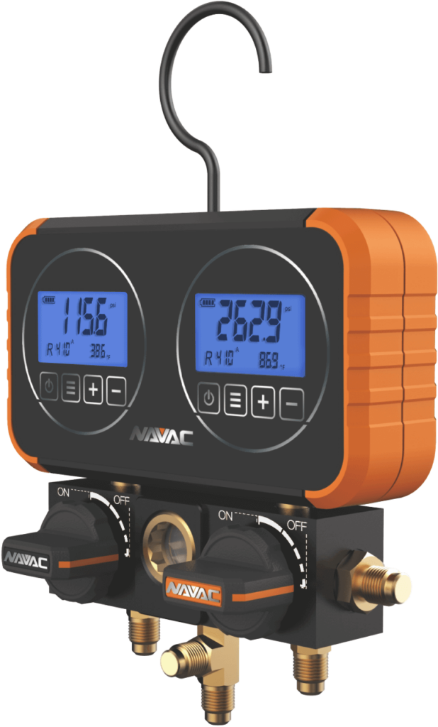 Flex72 Manifold Gauge, Digital Display | NAVAC