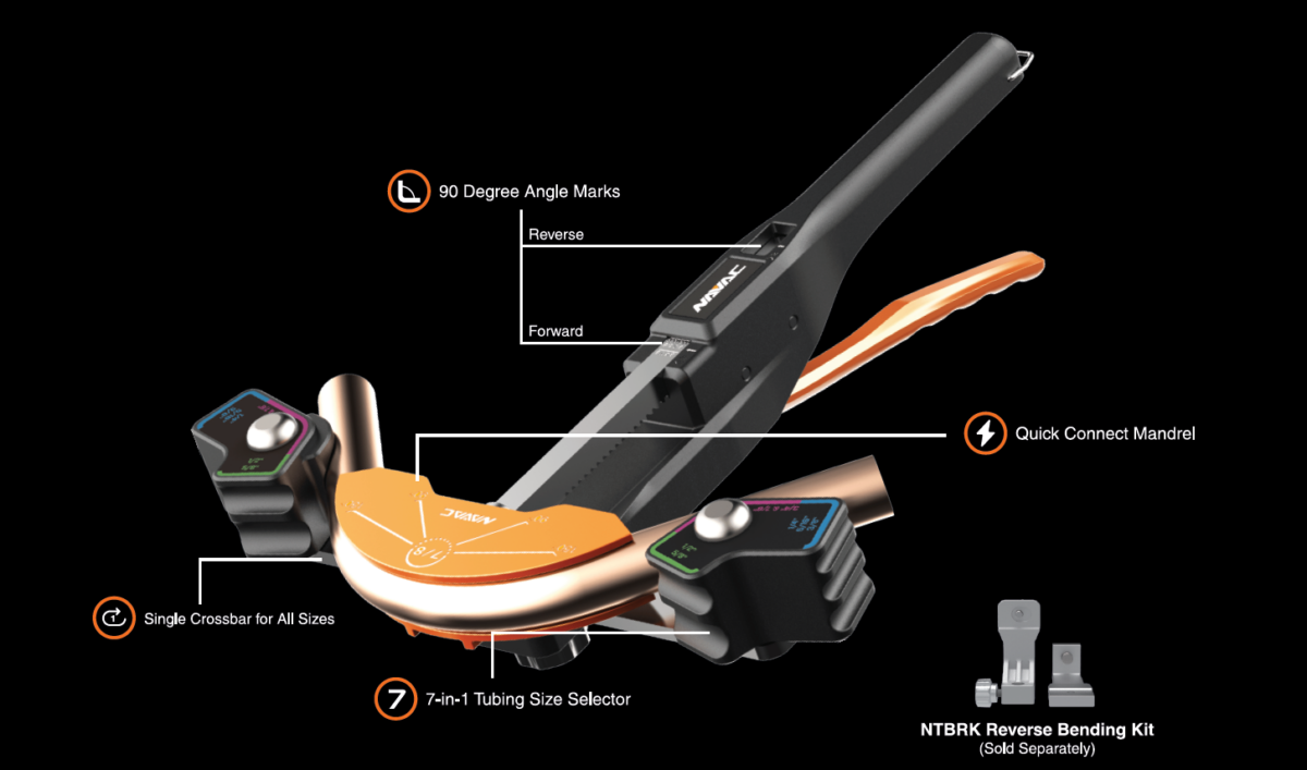 Ratcheting Tube Bender NTB7 | NAVAC