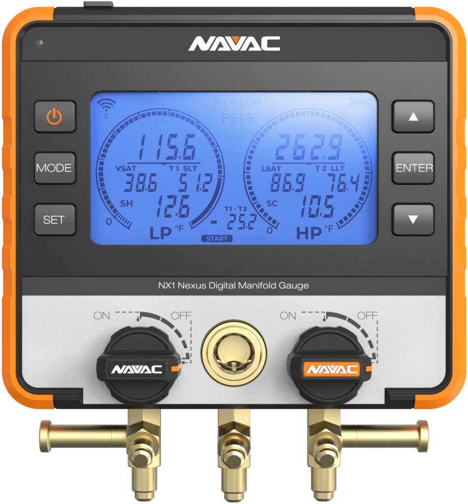 NEXUS Digital Manifold Gauge NX1 | NAVAC