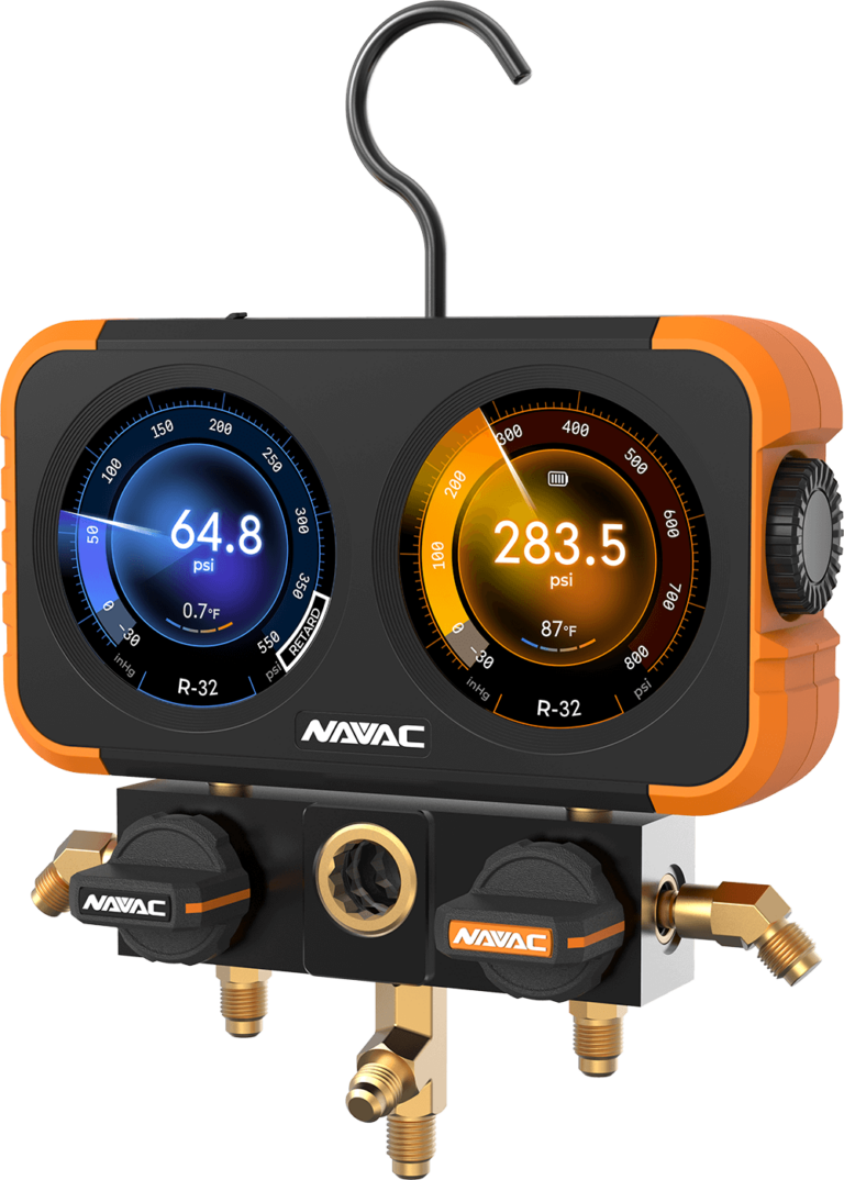 Flex-X Manifold Gauge w/ HD Color Graphic Interface N2DX - NAVAC